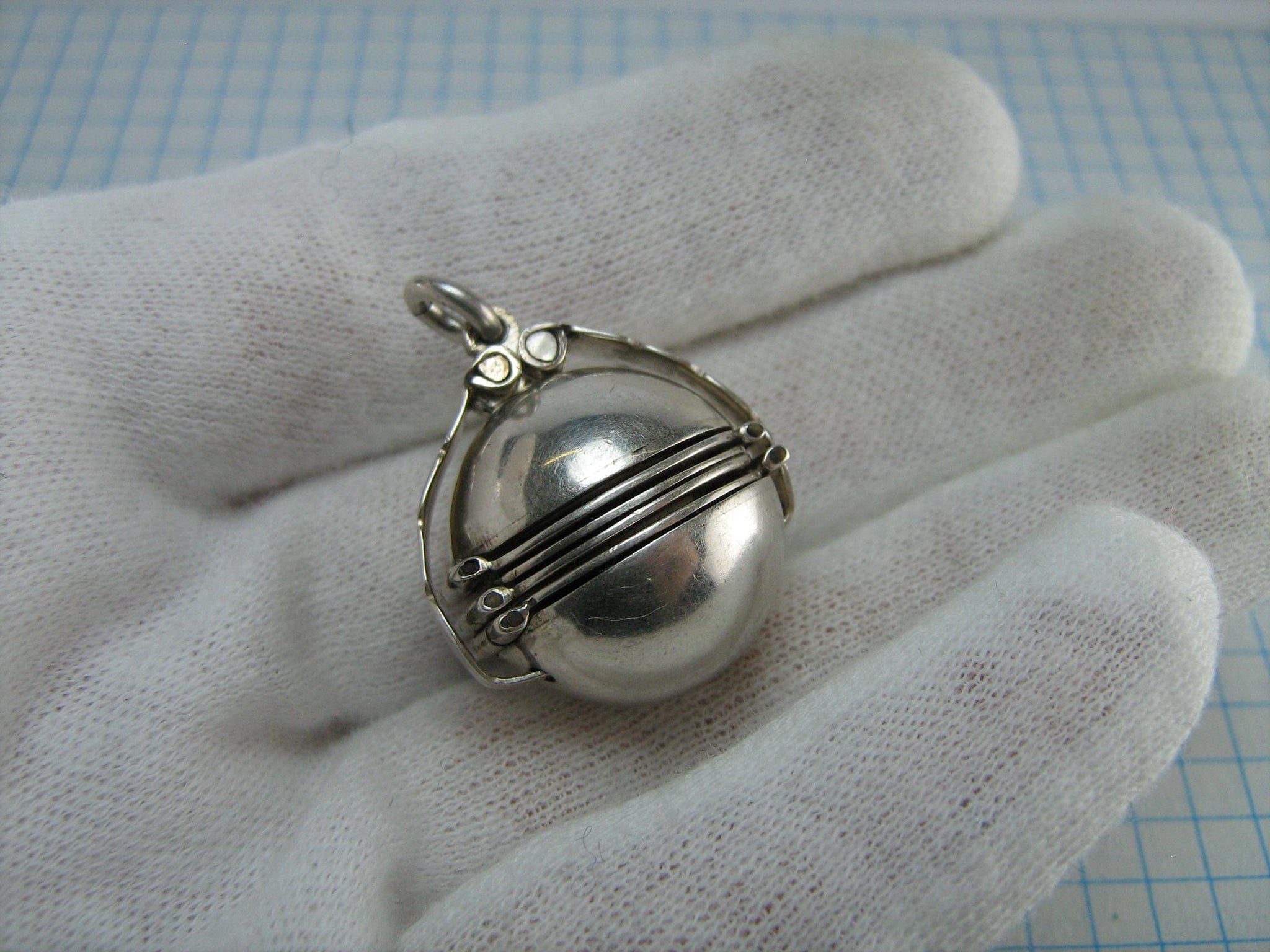 Rare Locket 925 Sterling Silver Pendant for Several Photos
